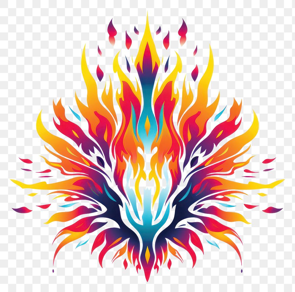 PNG Fire art abstract graphics. | Premium PNG - rawpixel
