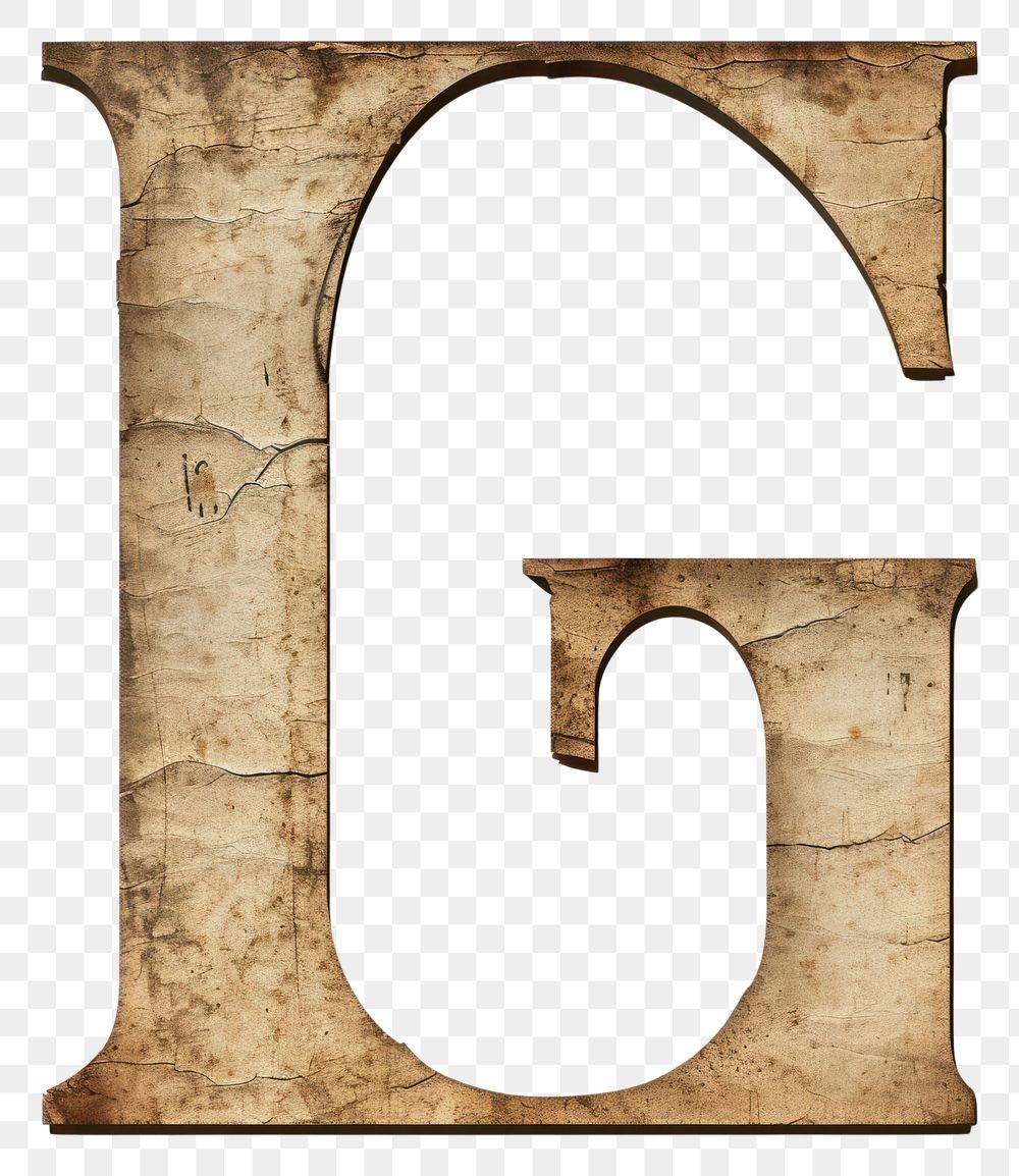 PNG Vintage Alphabet G font | Free PNG - rawpixel