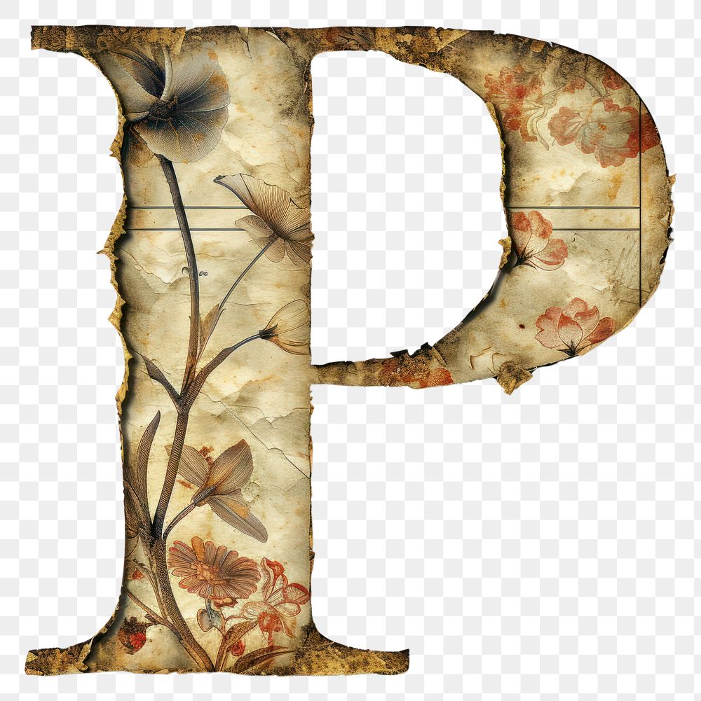 PNG Vintage Alphabet P text | Premium PNG - rawpixel