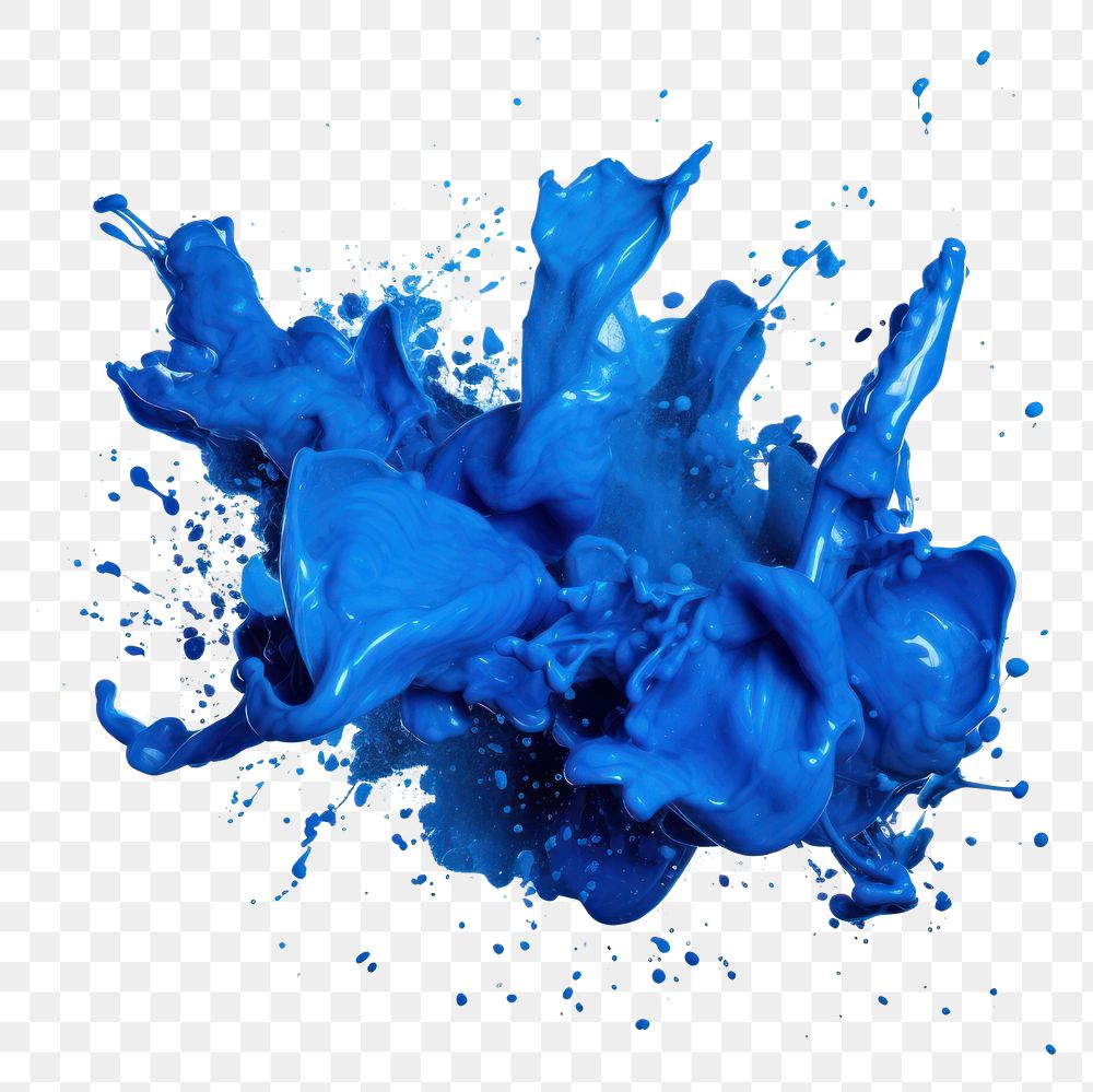 PNG Blue Paint Splatter backgrounds | Premium PNG - rawpixel