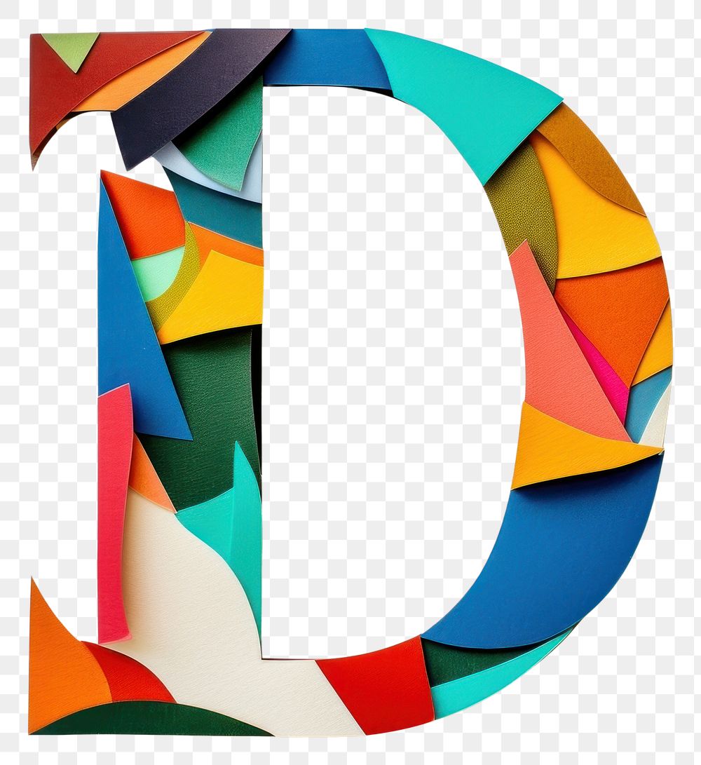 PNG Alphabet D art shape | Free PNG - rawpixel