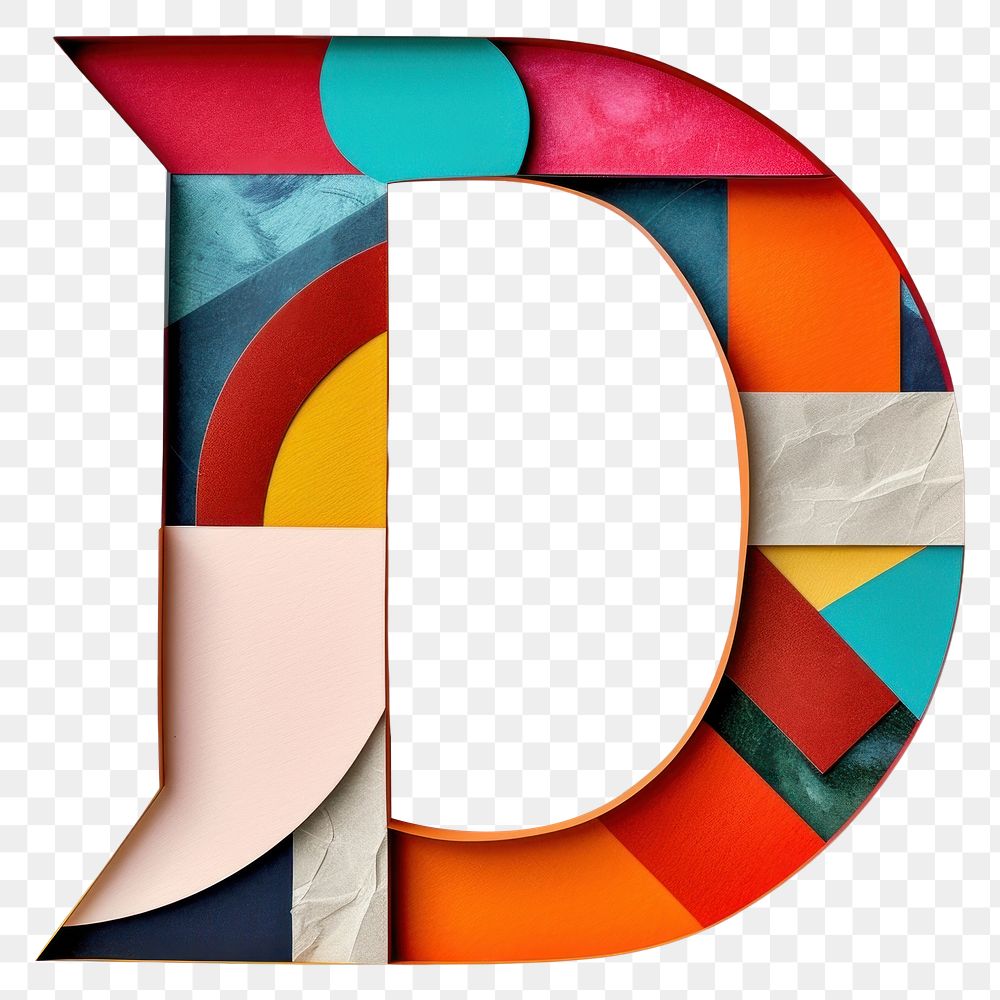 PNG Alphabet D art shape | Free PNG - rawpixel