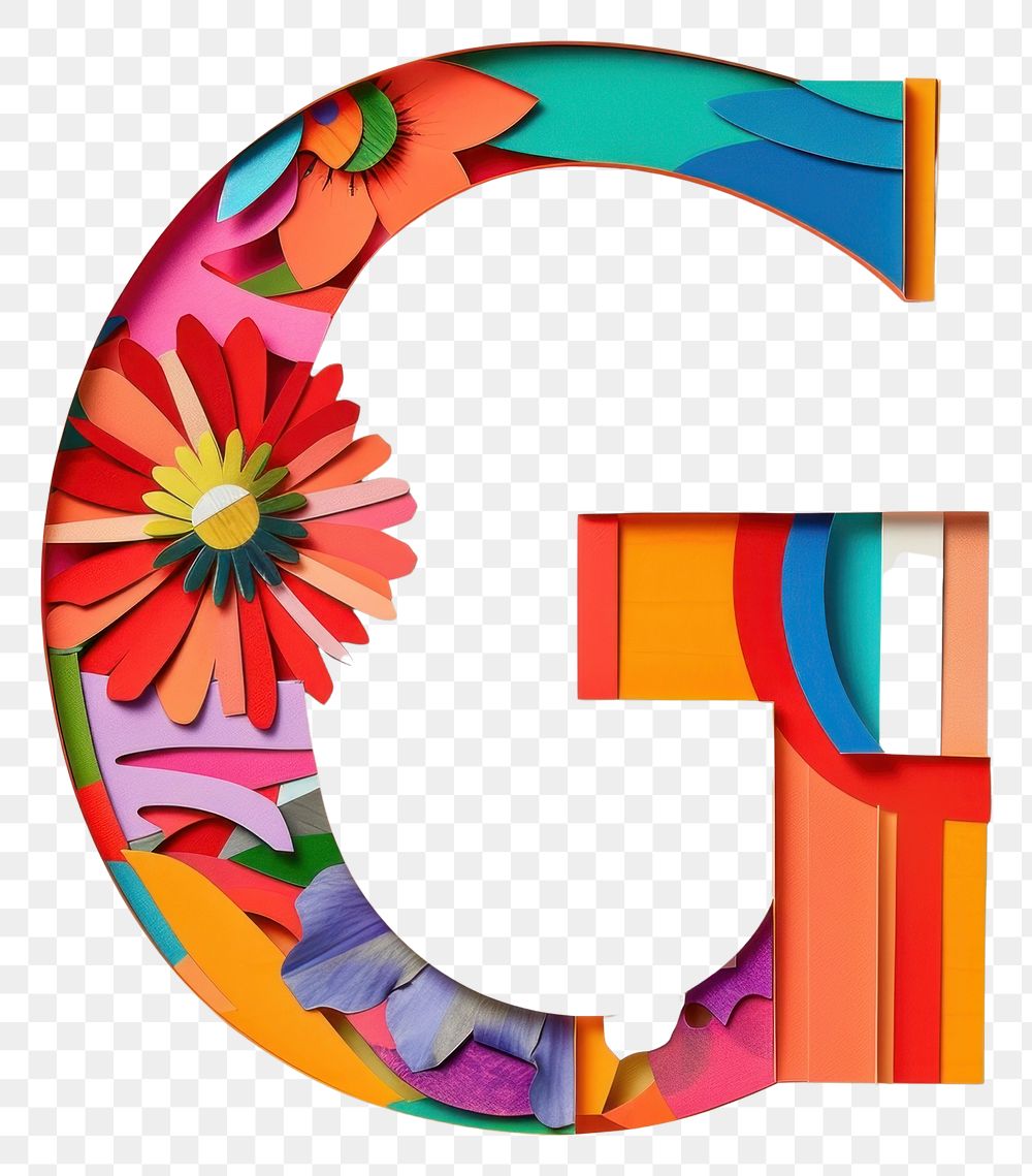 PNG Alphabet G text flower | Free PNG - rawpixel