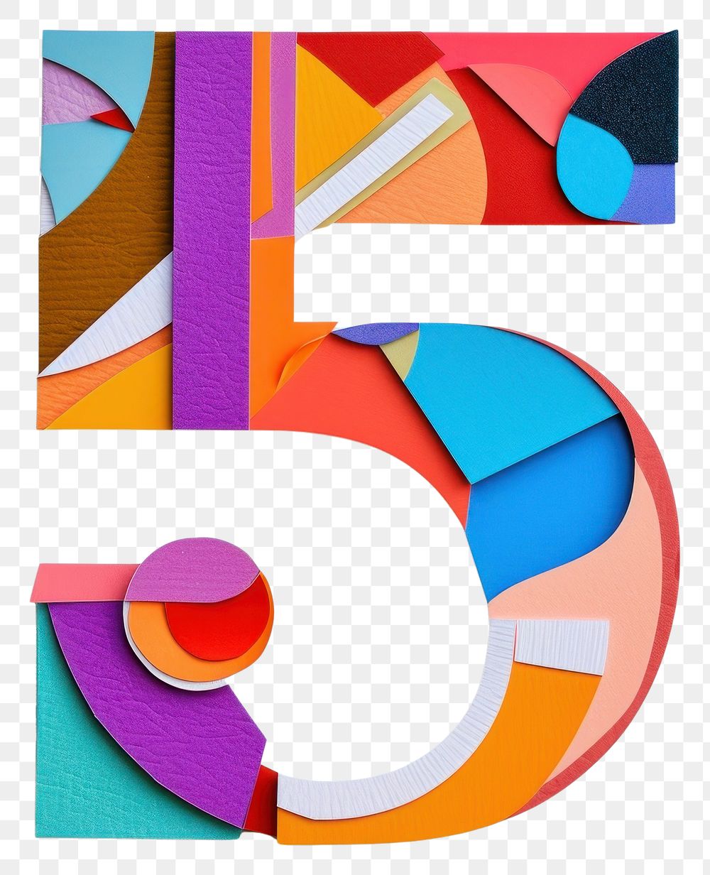 PNG Number 5 art shape | Free PNG - rawpixel