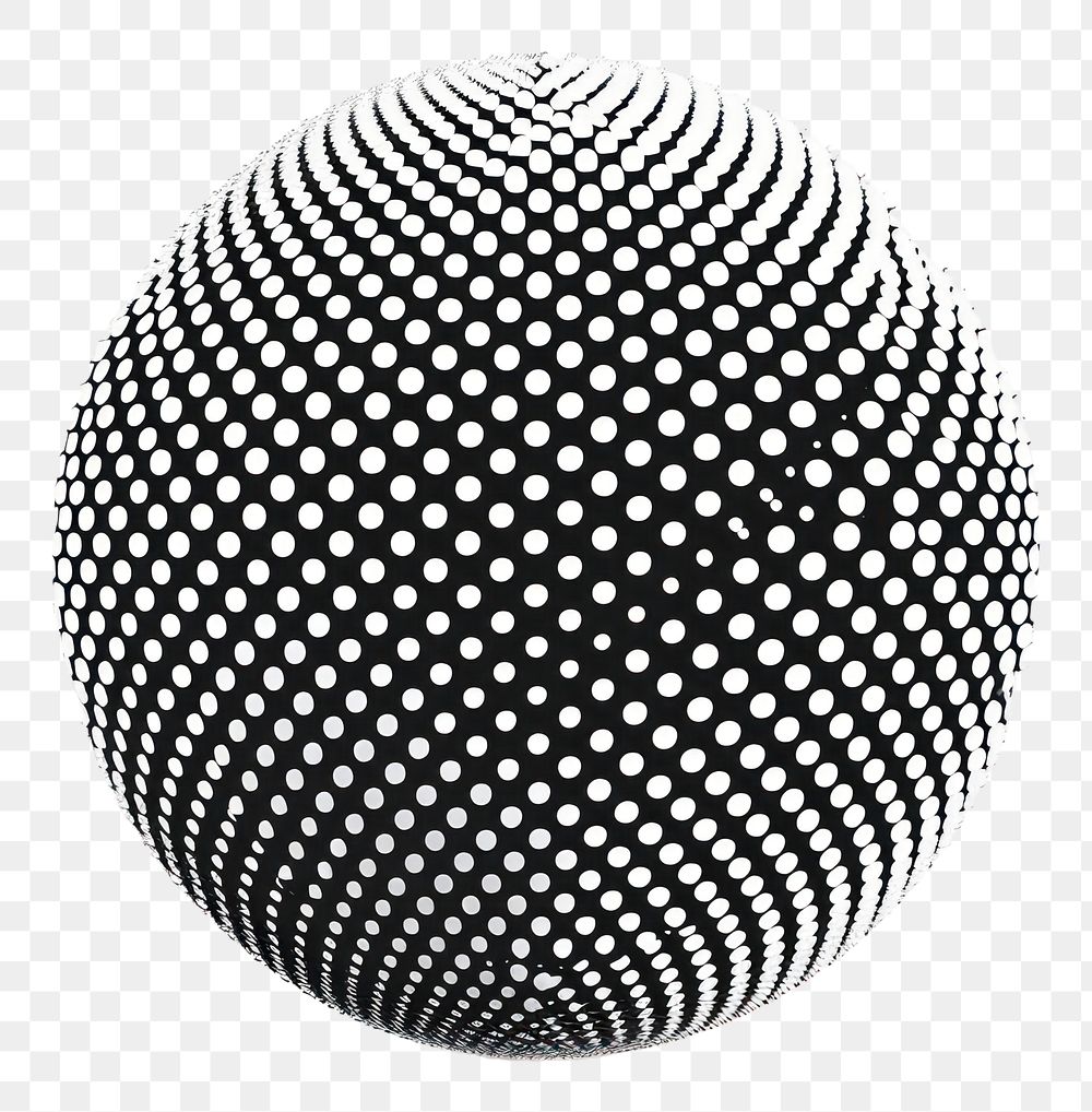 PNG Pattern sphere monochrome pottery | Premium PNG - rawpixel