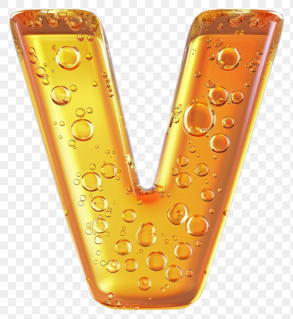 Letter V yellow bubble number. | Premium PNG - rawpixel