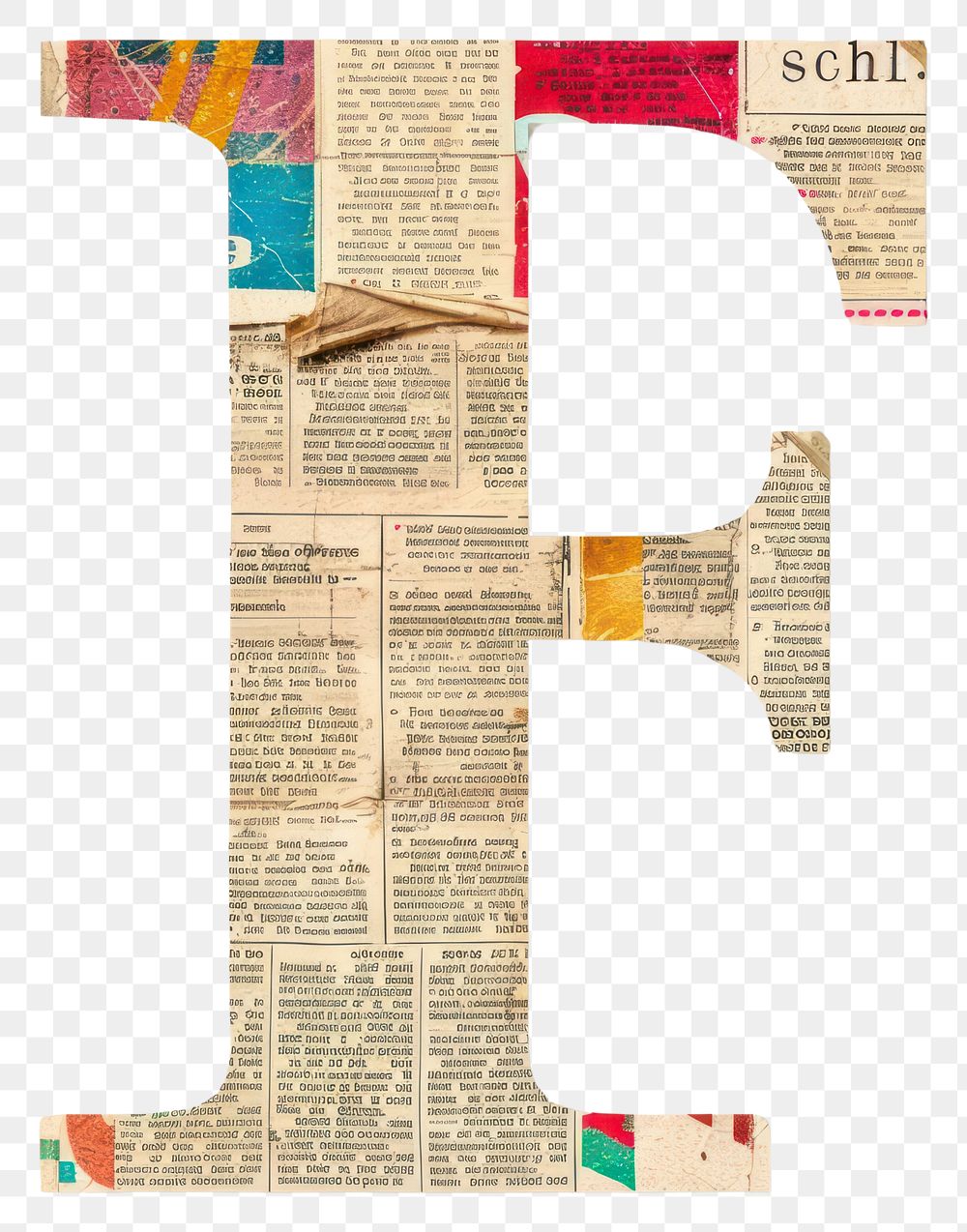 Magazine paper letter F newspaper | Premium PNG - rawpixel