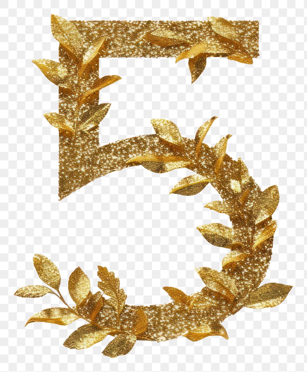 PNG Gold jewelry number font. | Premium PNG - rawpixel