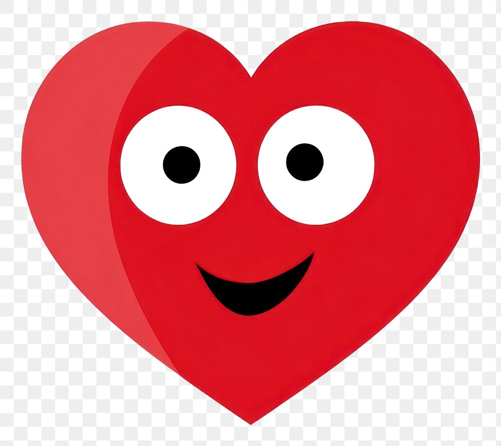 PNG Heart cartoon symbol red. | Free PNG - rawpixel