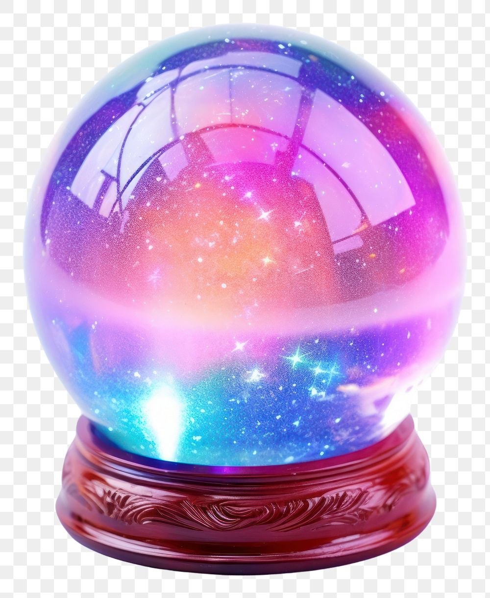 PNG Crystal ball sphere purple | Free PNG - rawpixel