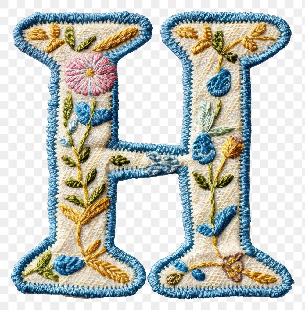 PNG Alphabet h embroidery pattern | Premium PNG - rawpixel