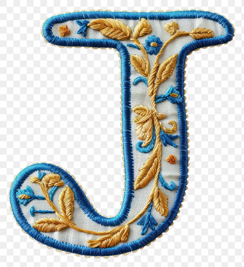 PNG Alphabet J embroidery pattern | Premium PNG - rawpixel