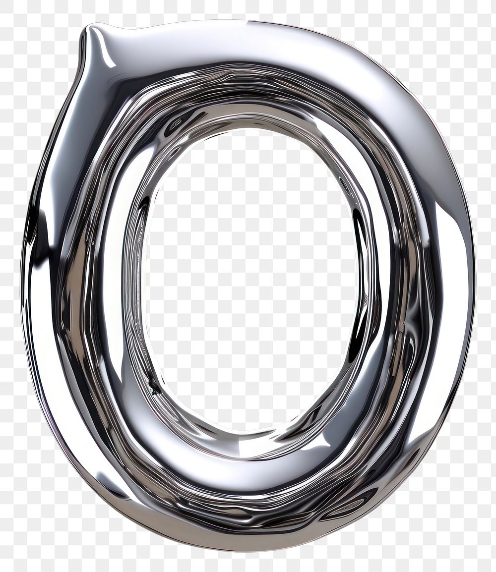 PNG Alphabet O letter silver | Premium PNG - rawpixel