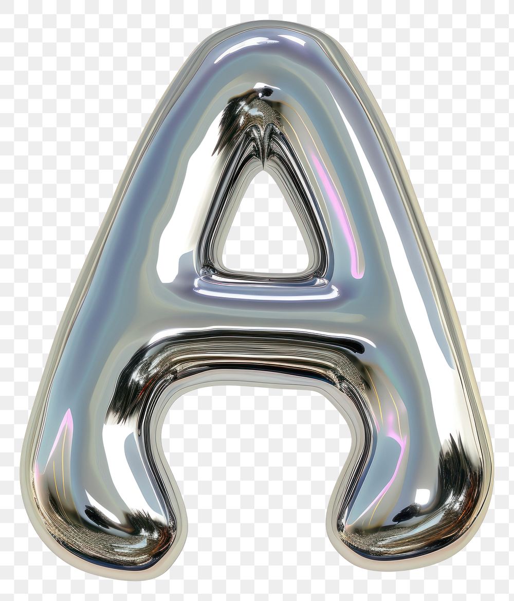 PNG Alphabet letter silver accessories | Premium PNG - rawpixel