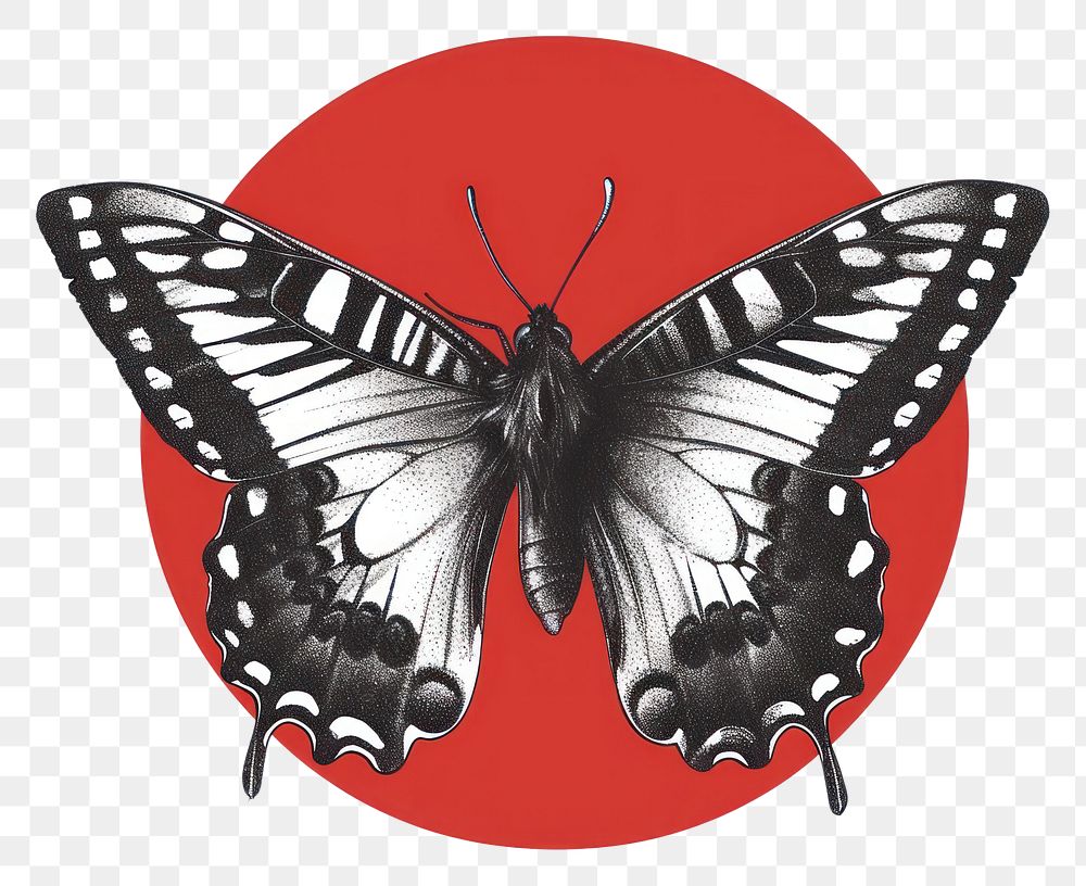 PNG Butterfly animal insect red. | Premium PNG - rawpixel