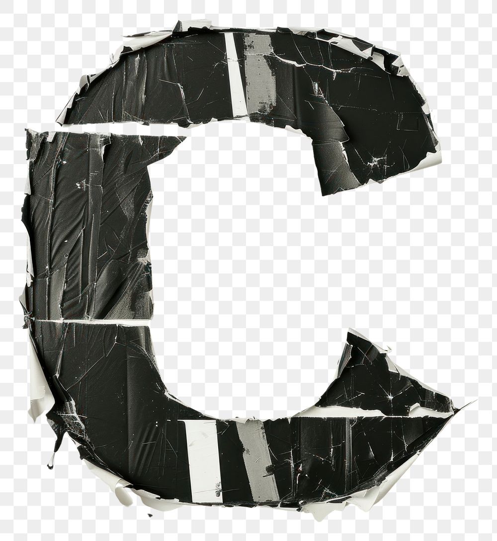 PNG Tape letters C damaged | Premium PNG - rawpixel