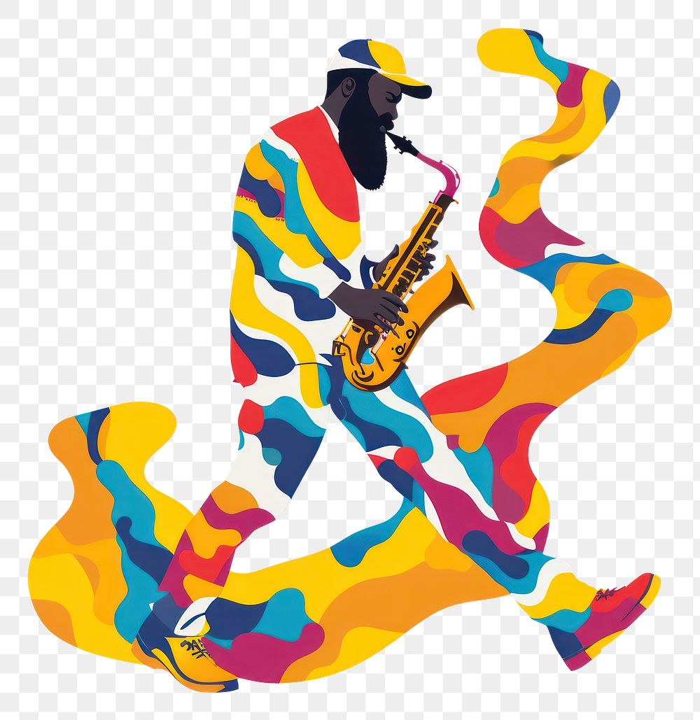 PNG Jazz musician different playing | Premium PNG - rawpixel
