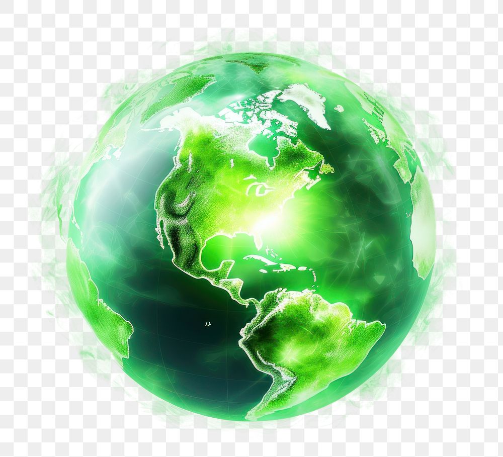 PNG Green earth globe sphere | Free PNG - rawpixel