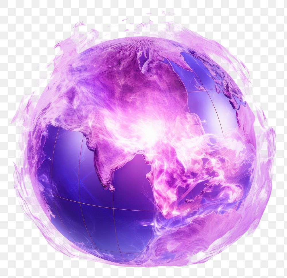 PNG Purple earth globe sphere | Free PNG - rawpixel
