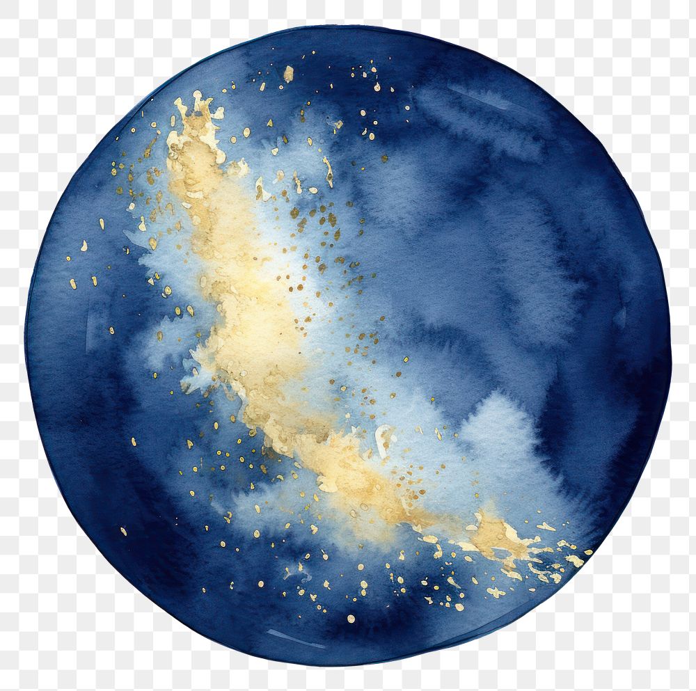 PNG Indigo full moon astronomy | Free PNG - rawpixel