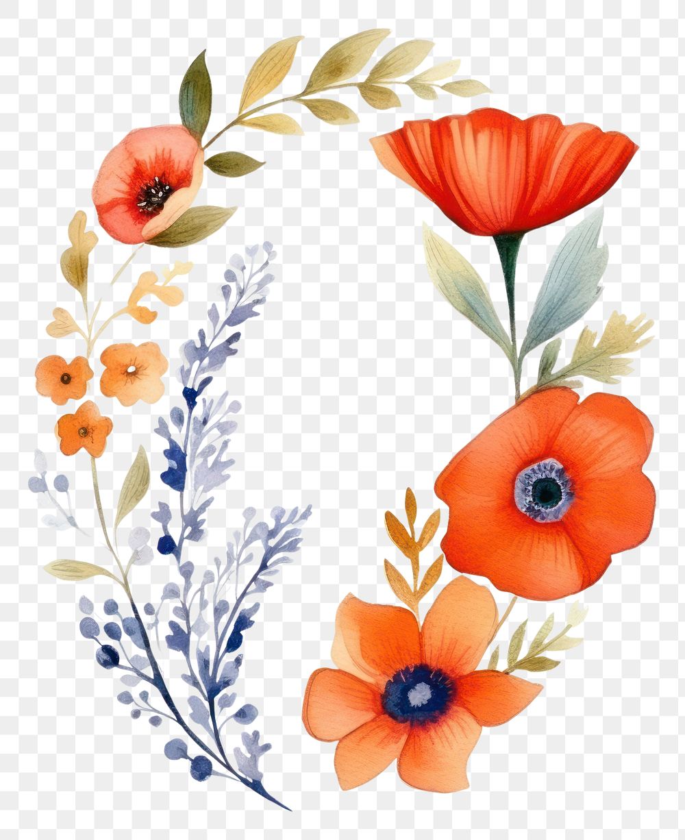 PNG Flower pattern plant art. | Free PNG - rawpixel