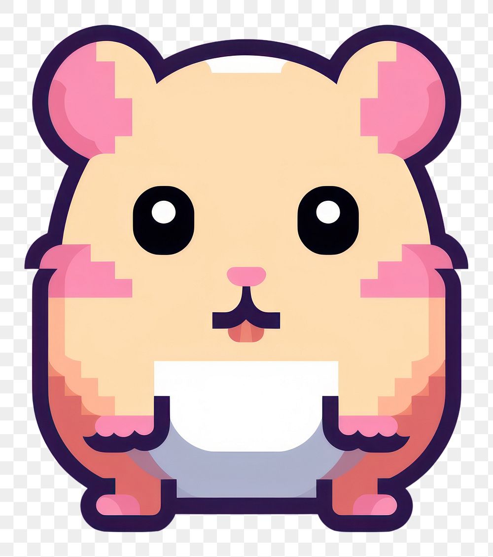 PNG Hamster pixel rodent mammal | Free PNG - rawpixel