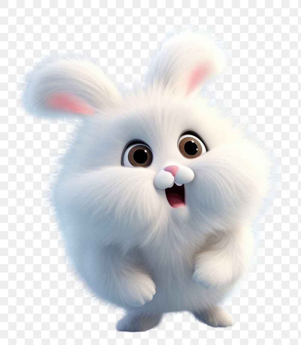 3d Fluffy Baby Rabbit Walk Images | Free Photos, PNG Stickers ...