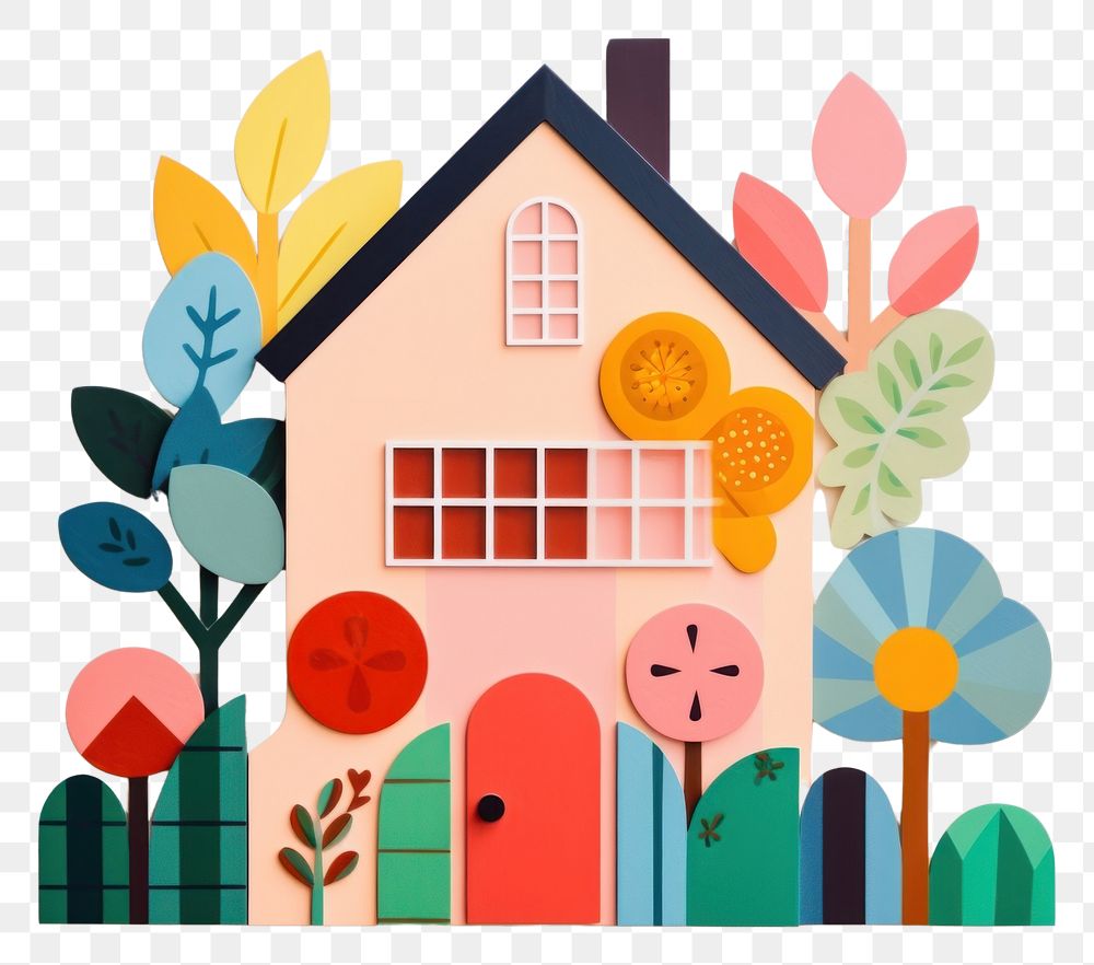PNG Illustration house art architecture | Free PNG - rawpixel