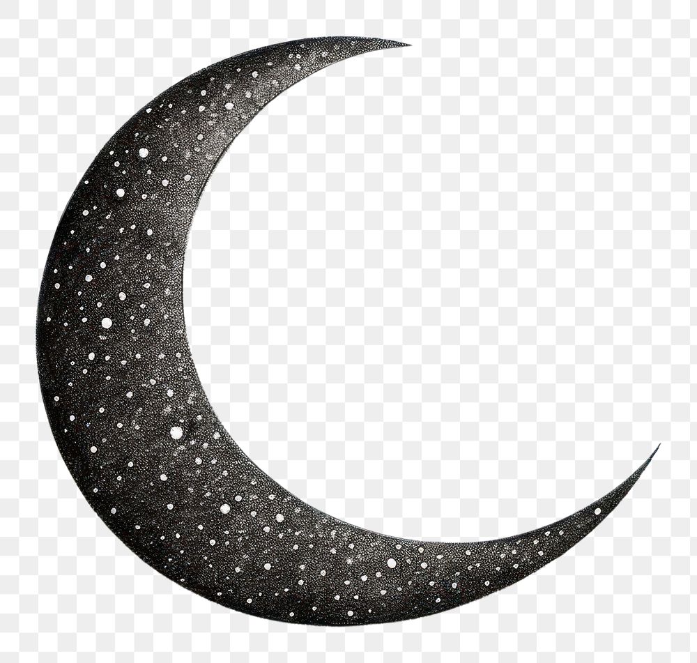 PNG Crescent moon astronomy crescent | Premium PNG - rawpixel