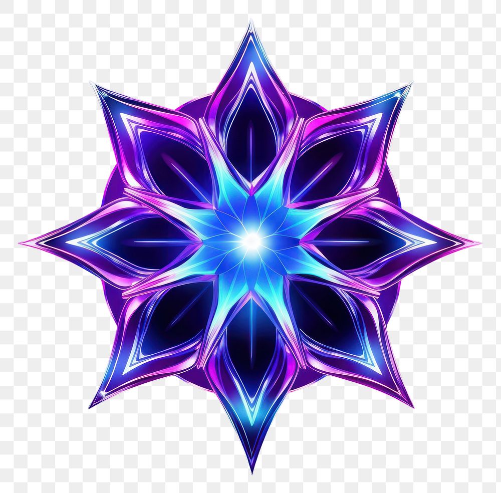 PNG Neon star clipart light | Premium PNG - rawpixel
