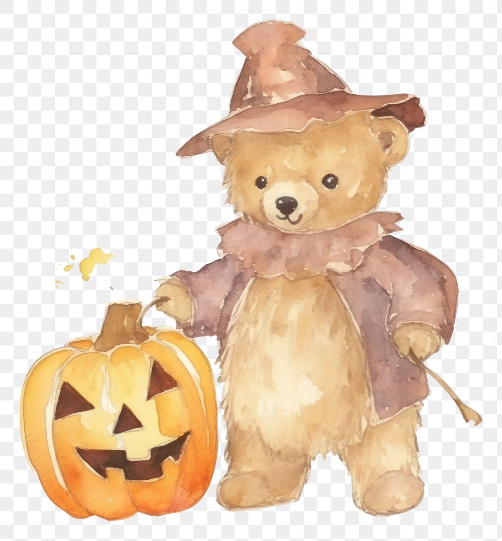 PNG Teddy bear halloween cute | Premium PNG - rawpixel