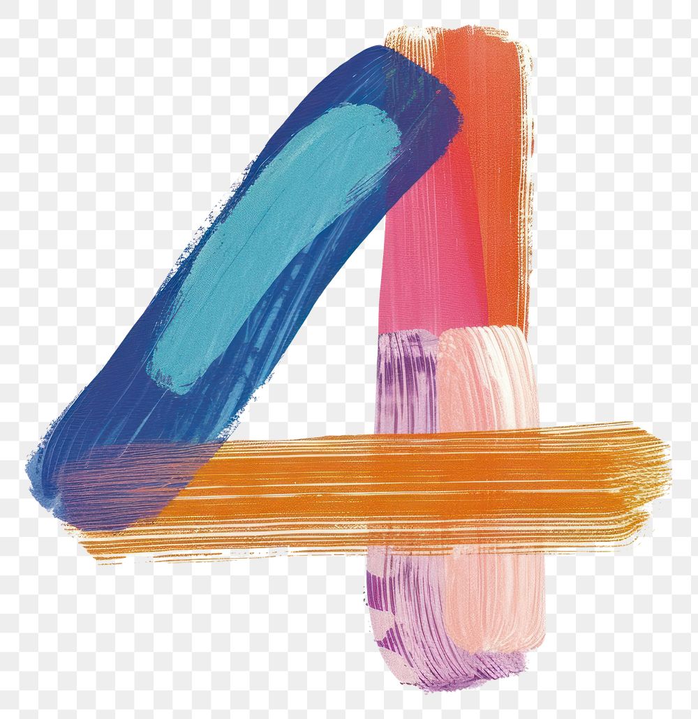 PNG Cute number letter 4 | Premium PNG - rawpixel