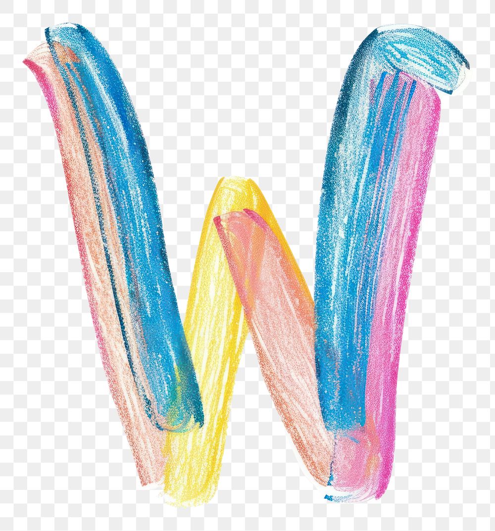 PNG Cute letter W art | Premium PNG - rawpixel