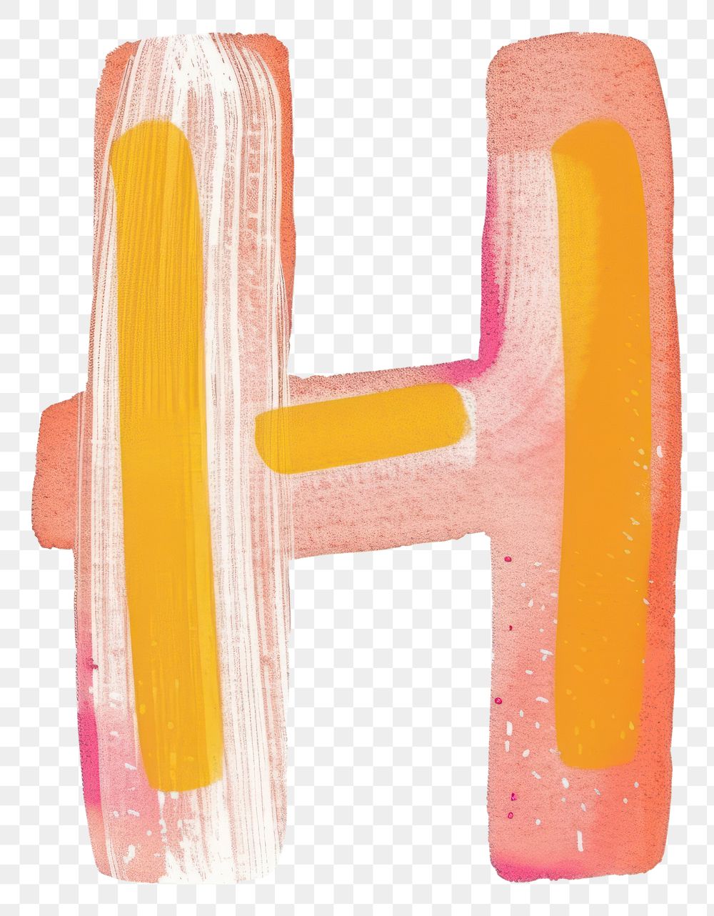 PNG Cute letter H text | Premium PNG - rawpixel