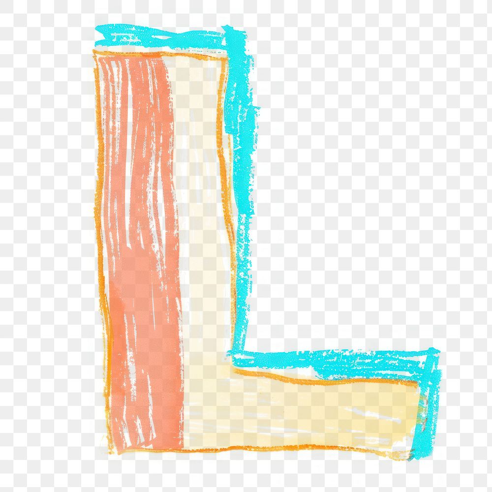 PNG Cute letter L art | Premium PNG - rawpixel