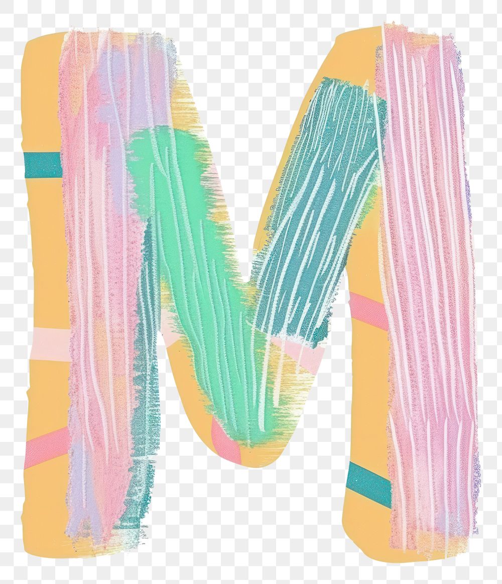 PNG Cute letter M art | Premium PNG - rawpixel