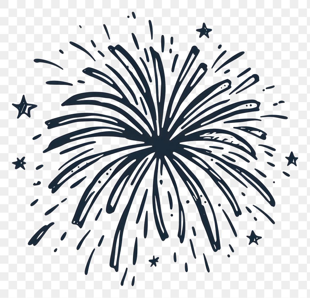 PNG Firework fireworks drawing sketch. | Premium PNG - rawpixel