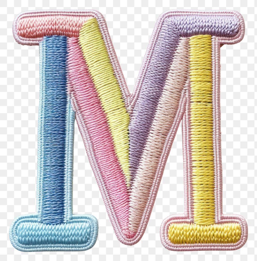 PNG Patch letter M text | Premium PNG - rawpixel
