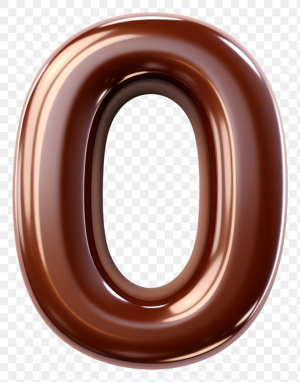 PNG Letter 0 chocolate dessert | Premium PNG - rawpixel