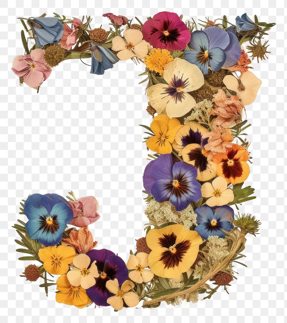 PNG Alphabet J font flower | Premium PNG - rawpixel