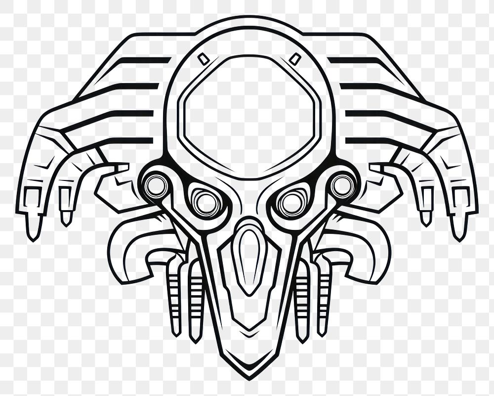 PNG Aliens outline sketch drawing | Free PNG - rawpixel