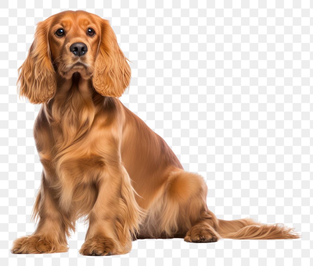PNG Sitting cocker spaniel animal | Free PNG - rawpixel