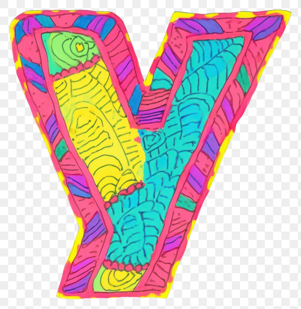 PNG Letter Y vibrant colors | Free PNG - rawpixel