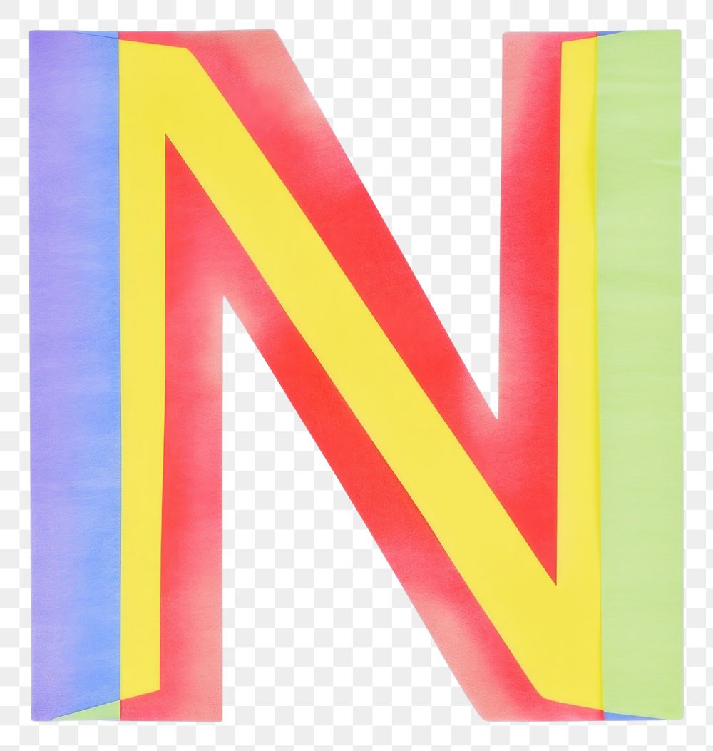 PNG Letter N cut paper | Premium PNG - rawpixel