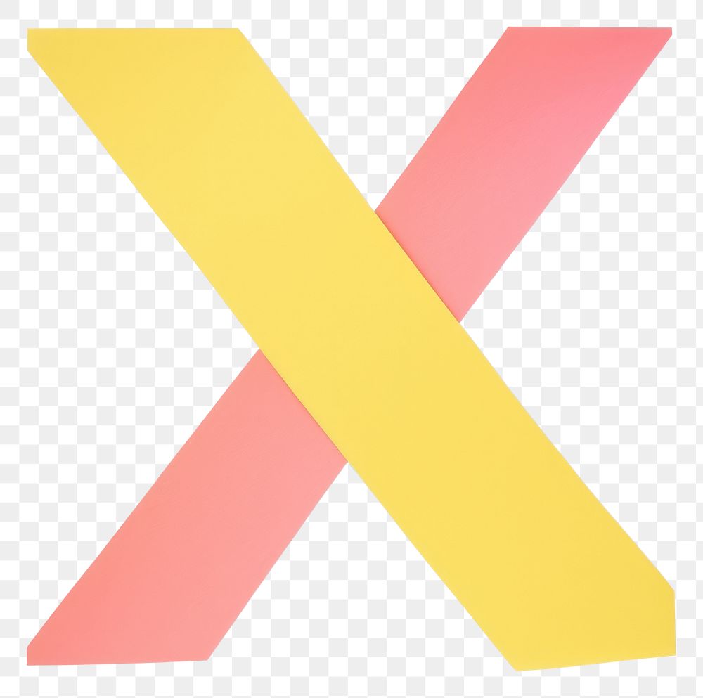 PNG Letter X cut paper | Free PNG - rawpixel