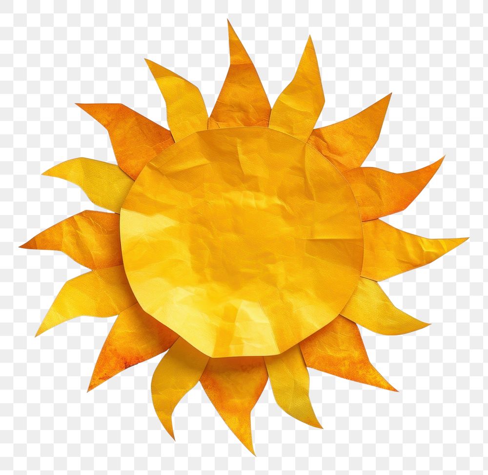 PNG Sun paper petal plant. | Free PNG - rawpixel