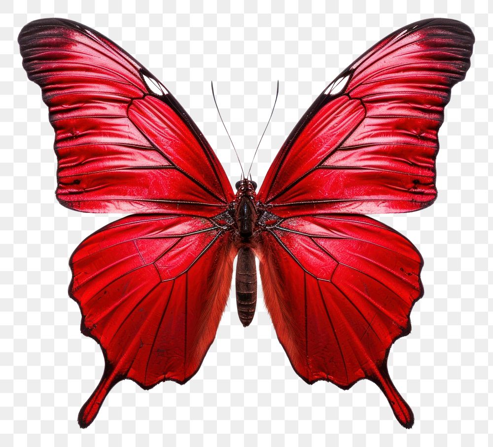 PNG Red butterfly animal insect | Premium PNG - rawpixel