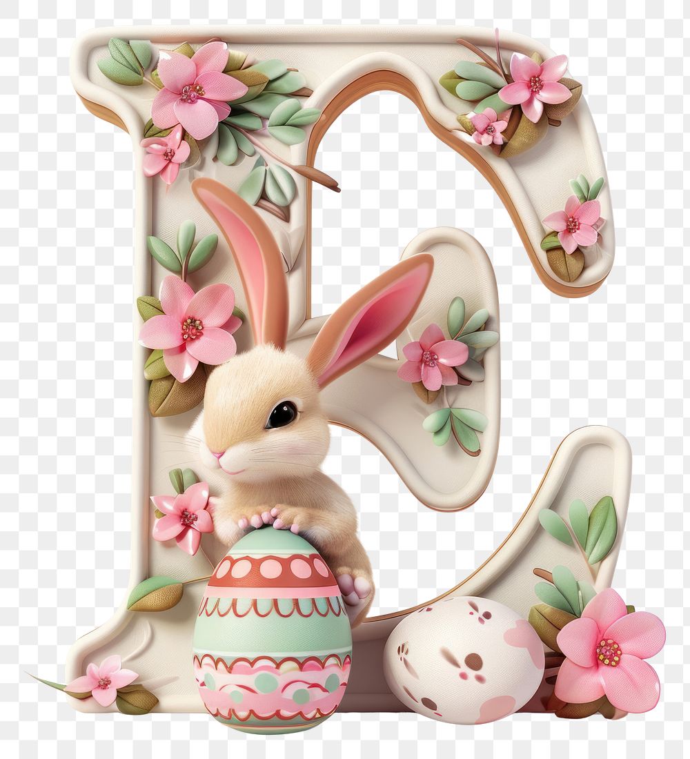 PNG Easter letter E egg | Free PNG - rawpixel