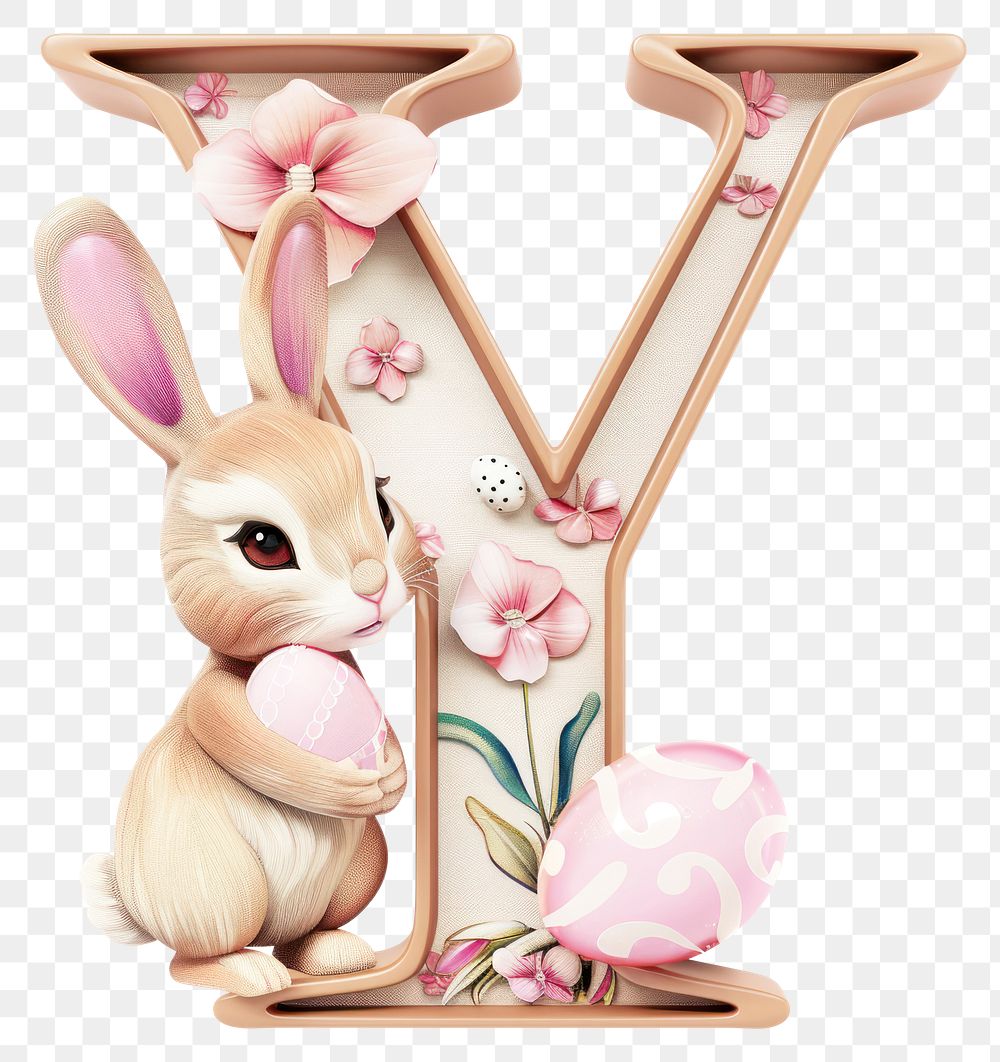 PNG Easter letter Y mammal | Free PNG - rawpixel
