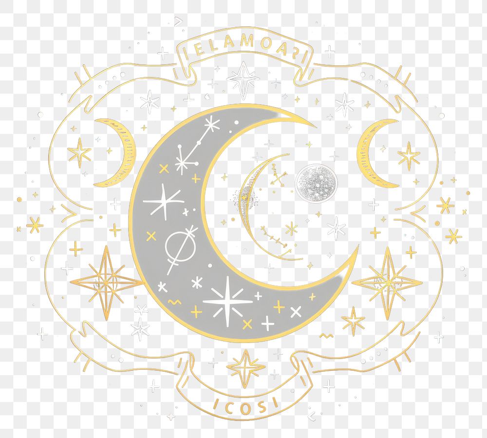 PNG Text illuminated astronomy astrology | Free PNG - rawpixel